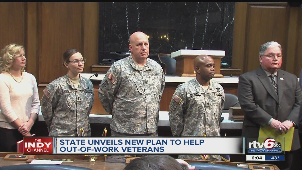 Indiana state jobs council would target veterans' high unemployment ...