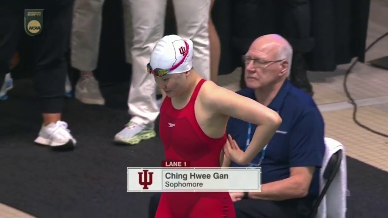 Gan Ching Hwee - 500Y Free Final [2023 NCAA swimming championships ...