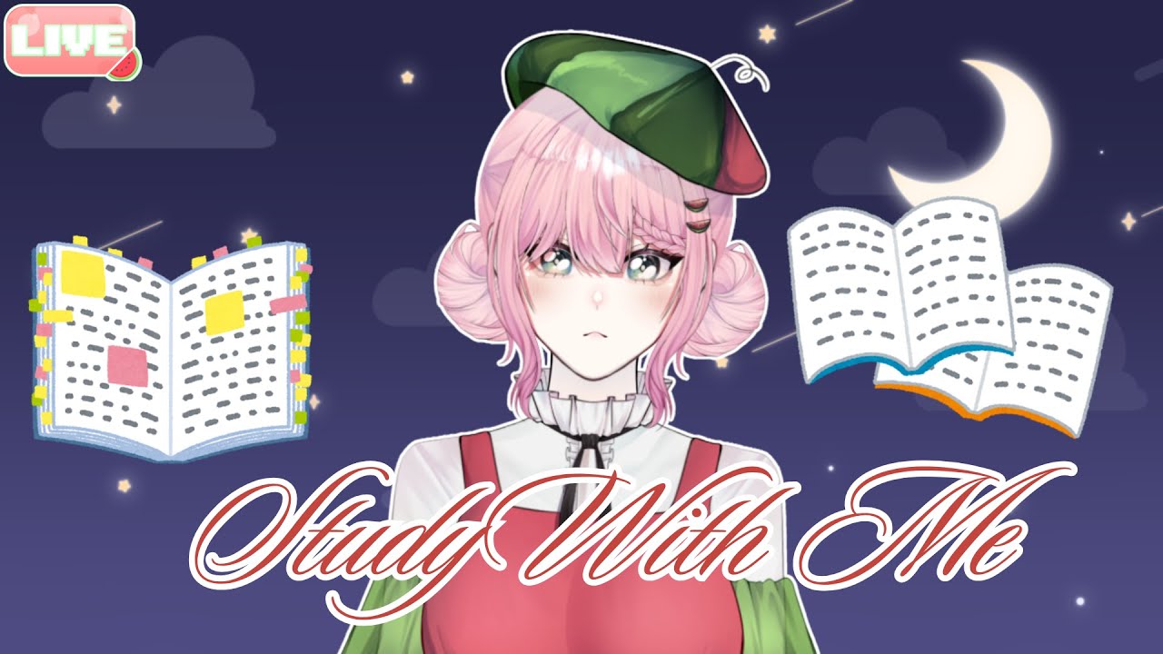 🔴Study With Me ep.20 สอบวิทย์จะสู้อ่านแบบOne Night | Midori Suika【MQN】 - YouTube