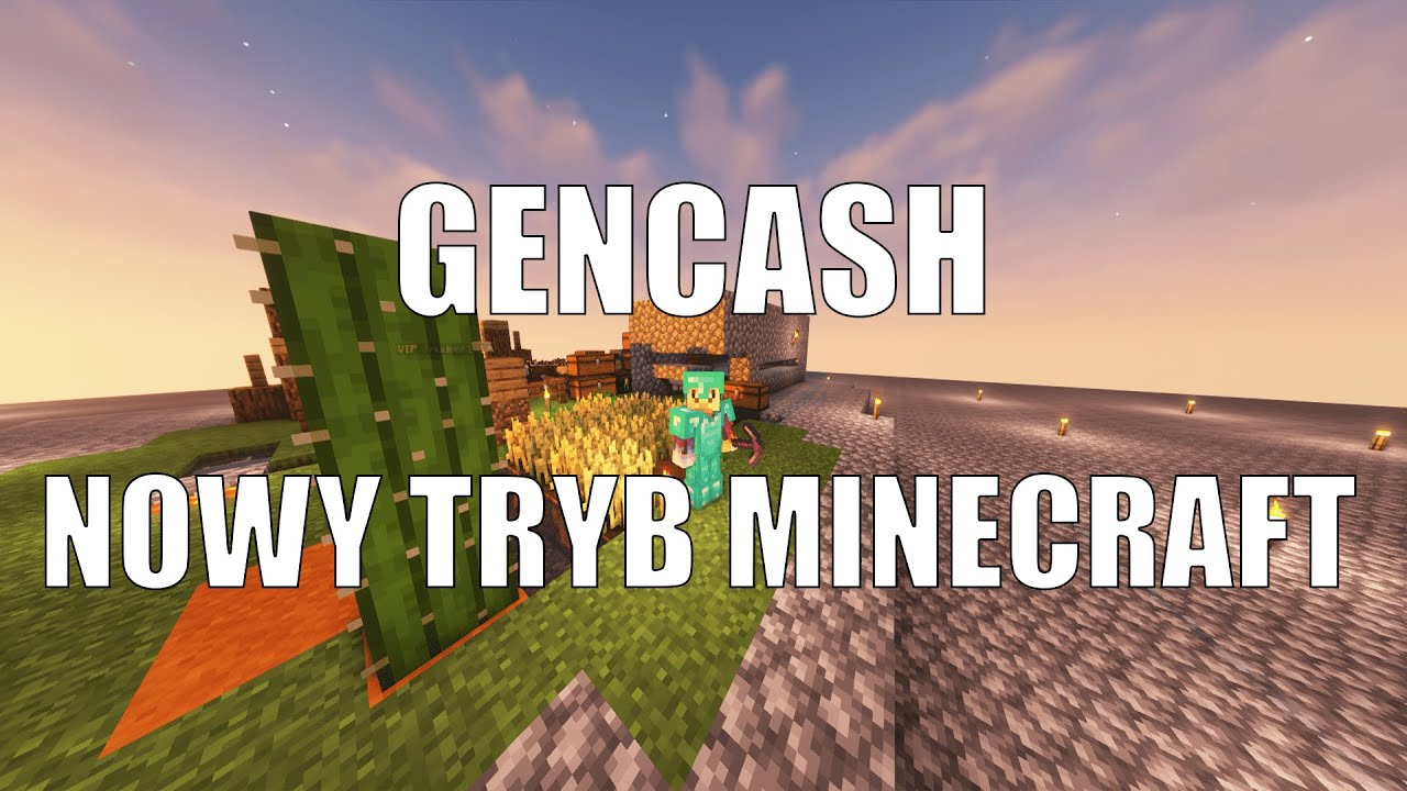 ODKRYŁEM NOWY SUPER TRYB W MINECRAFT - GENCASH - YouTube