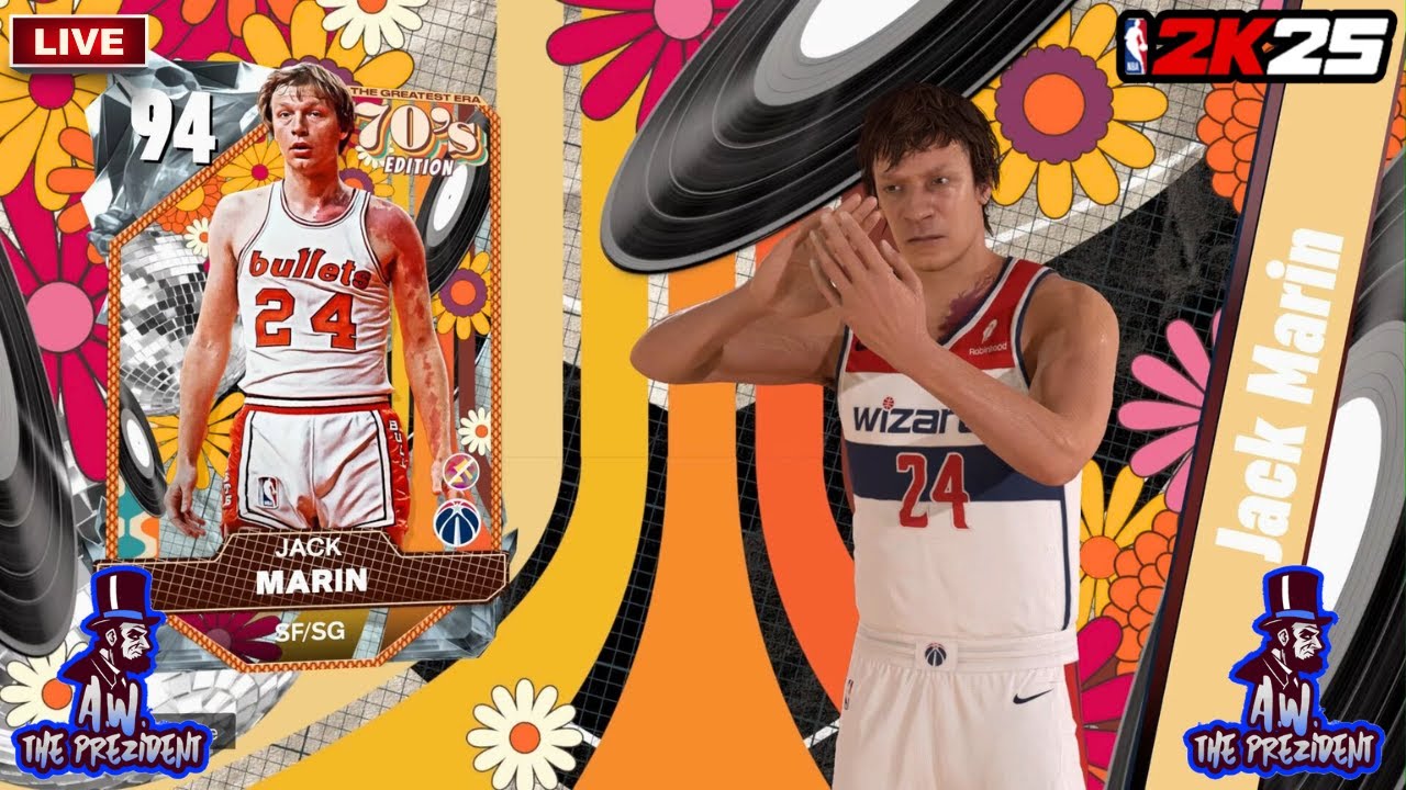 *LIVE* DIAMOND JACK MARIN DEBUT! NBA 2K25 MYTEAM - YouTube