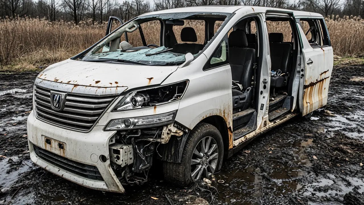 Accidented Toyota Alphard Vellfire Full Restoration | You Won’t Believe ...