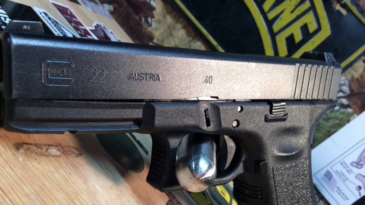 Police trade in Glock 22 First Range visit - YouTube