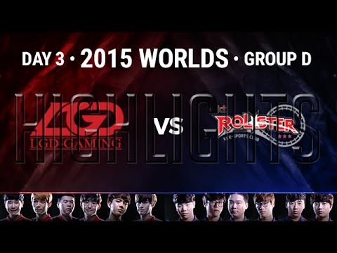 LGD Gaming vs KT Rolster Highlights | 2015 LoL World Championship S5 - Group D D3G3 | LGD vs KT ...