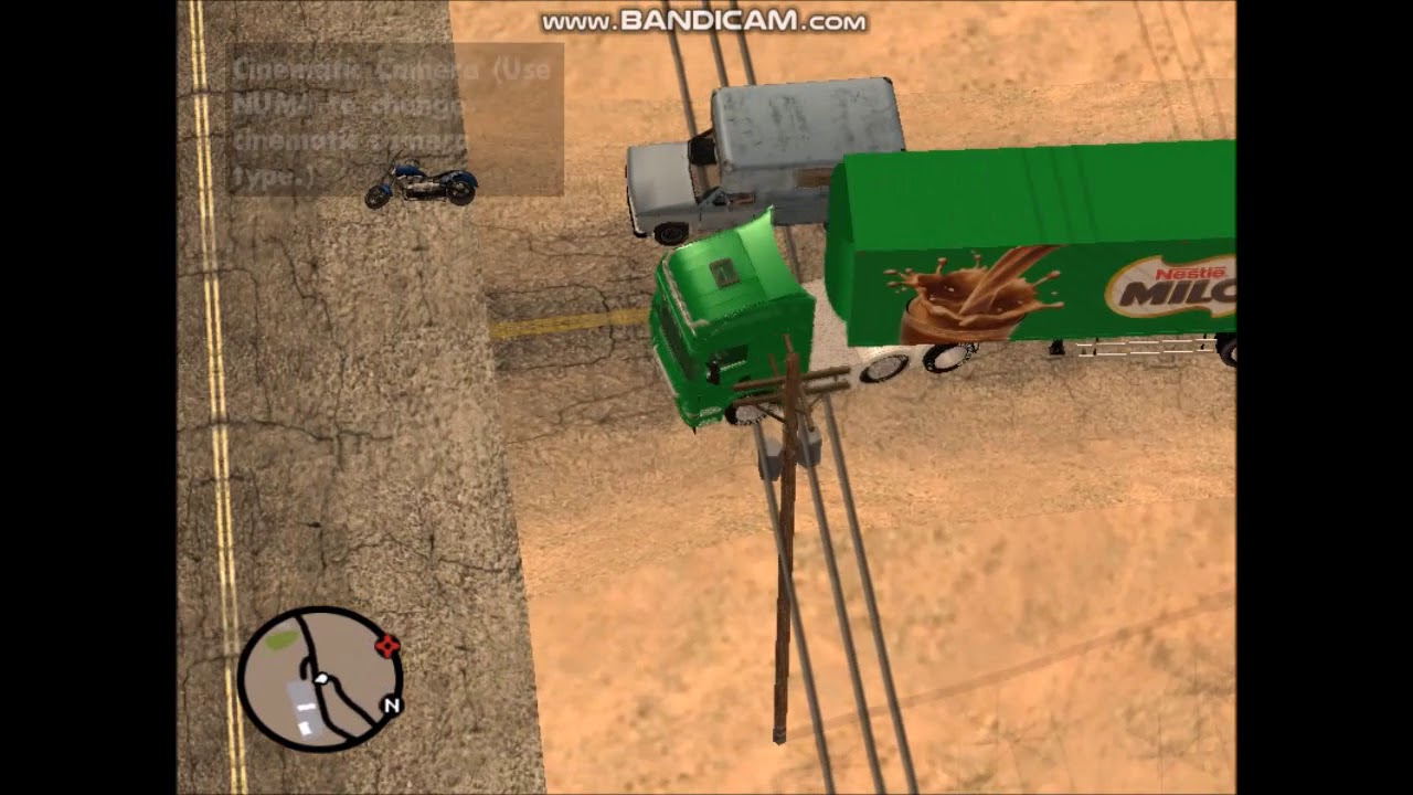 GTA San Andreas - Scania R620 & Nestle Milo Trailer - YouTube