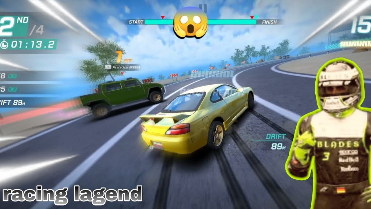 racing lagend with my yellow car full game play / Full speed and drift ...