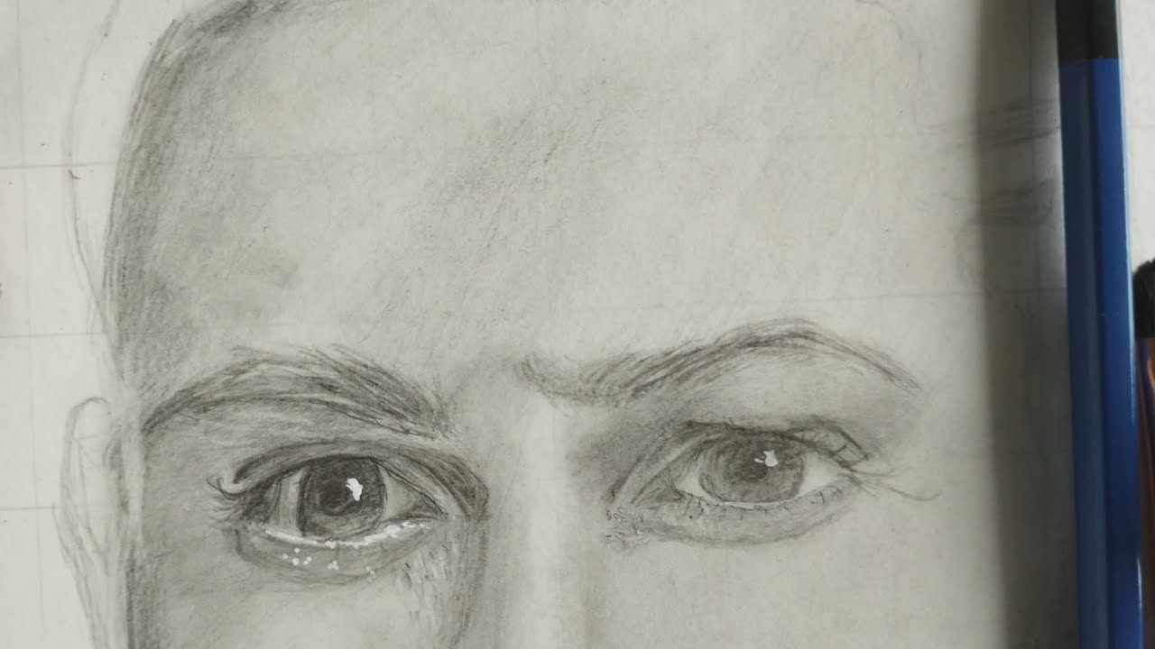 how to shade forehead(Arhaans art) - YouTube