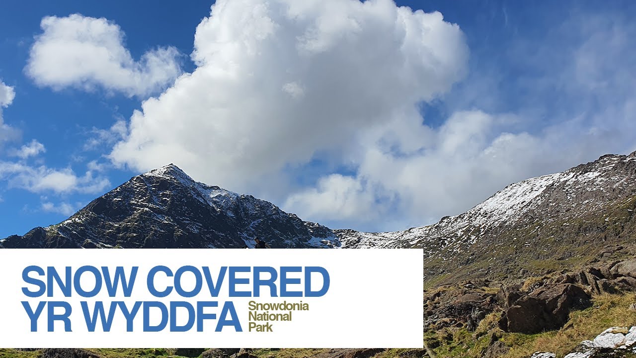 Snow Covered Yr Wyddfa (Snowdon) - PYG Path - THE BEST VIEWS - 30th ...