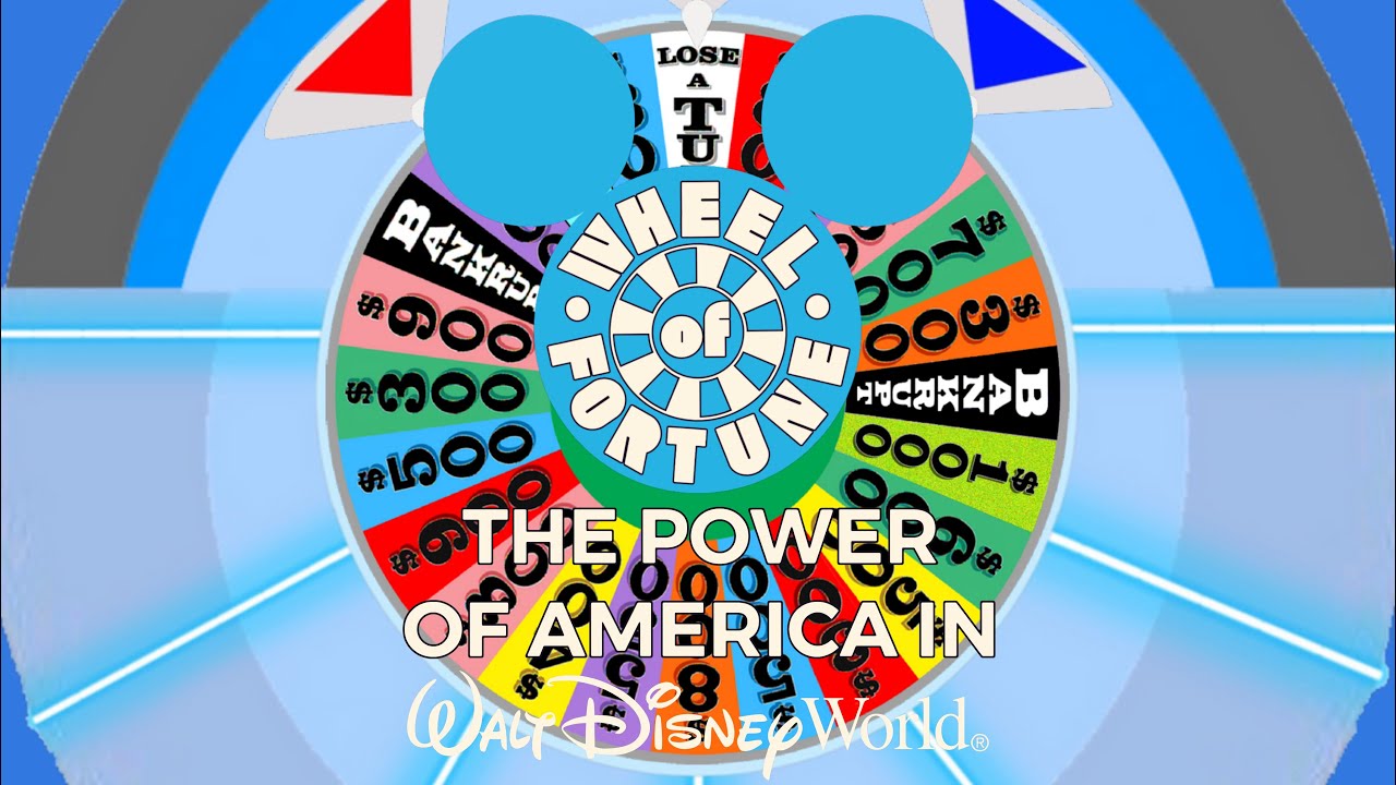 Wheel of Fortune: The Power of America in Walt Disney World Intro - YouTube