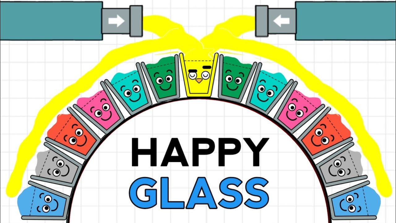 Happy Glass All Levels Complete - YouTube