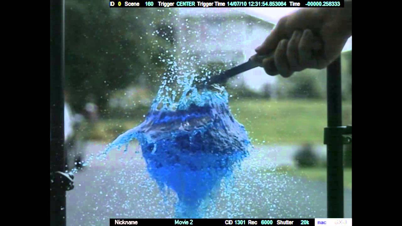 Water Balloons Popping - YouTube