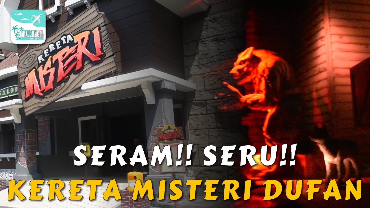 Seram dan Seru!! Saat Berada di Wahana Kereta Misteri Dunia Fantasi ...