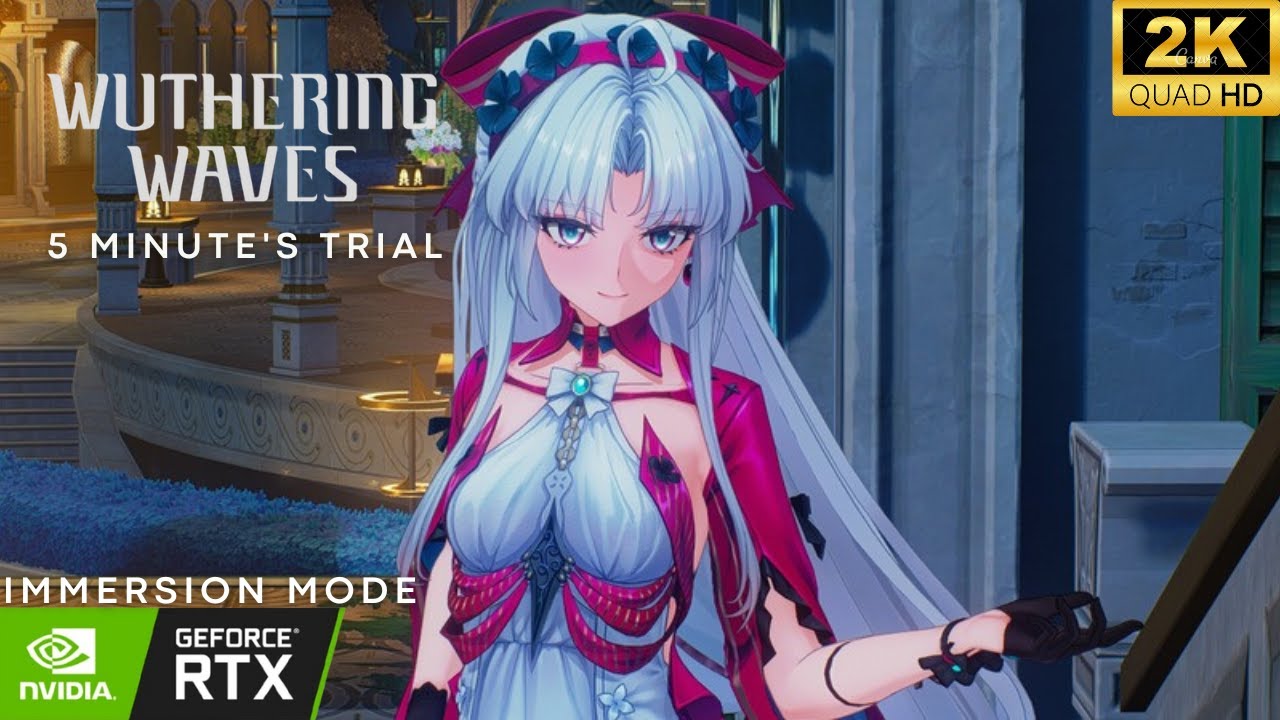 5+ minutes of Wuthering Waves at MAX GRAPHICS | IMMERSION GAMEPLAY # ...