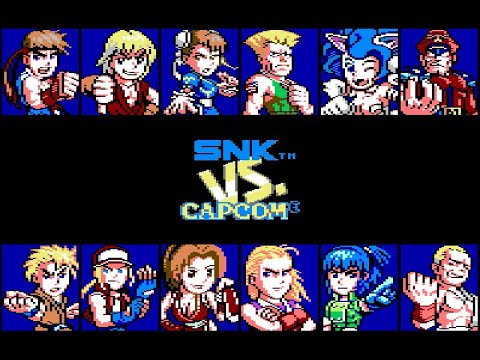 C64 new versus fighting game - SNK vs CAPCOM - YouTube
