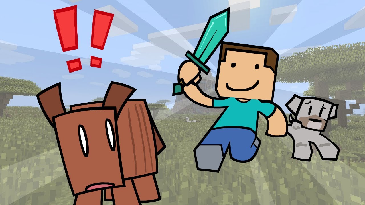 The problem with the armadillo (Minecraft Animation) - YouTube