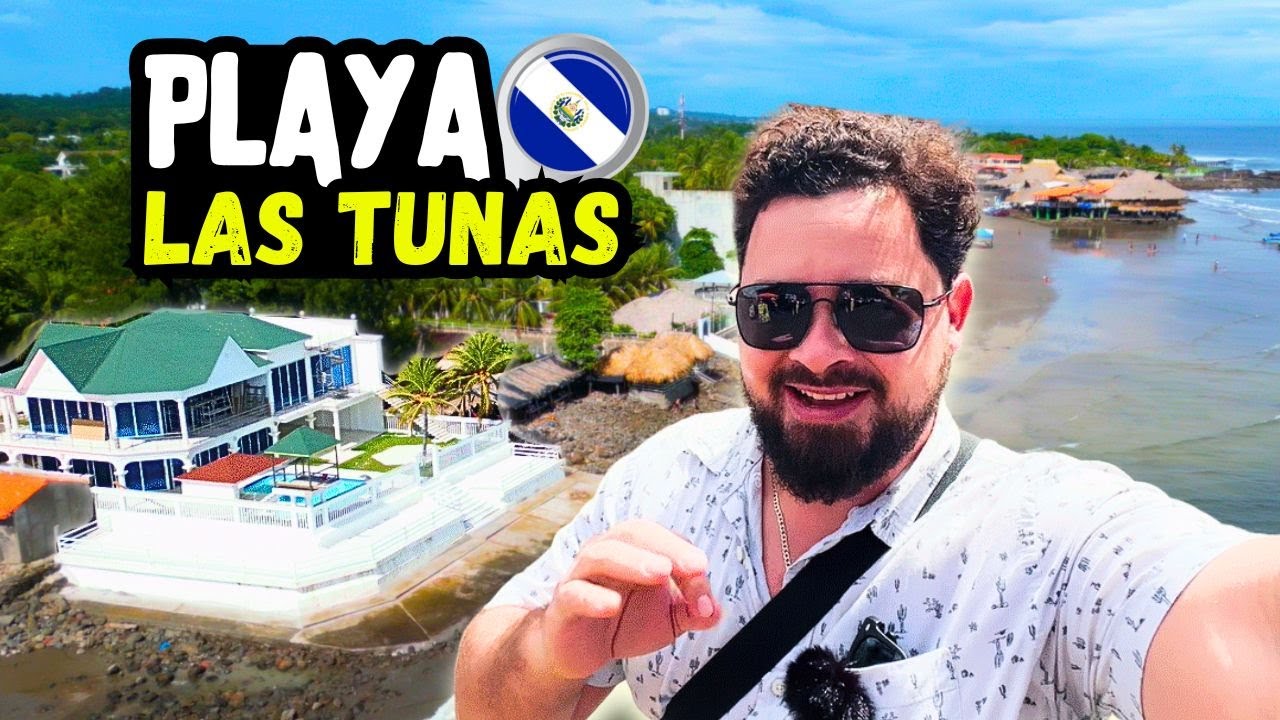 "¡Increíble paraíso en La Unión! Descubre Playa Las Tunas 🇸🇻🌊" - YouTube