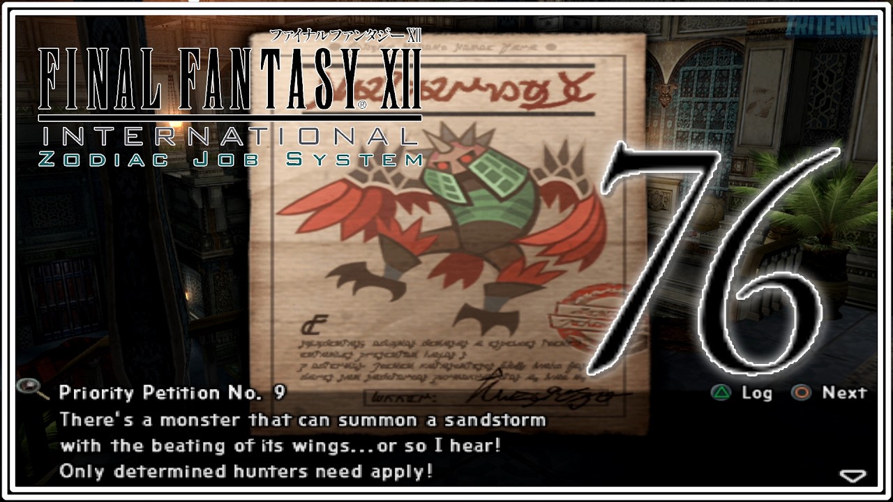 Final Fantasy XII IZJS #76 - Belito Hunt (Ba'Gamnan & Co.)in Nam Yensa ...