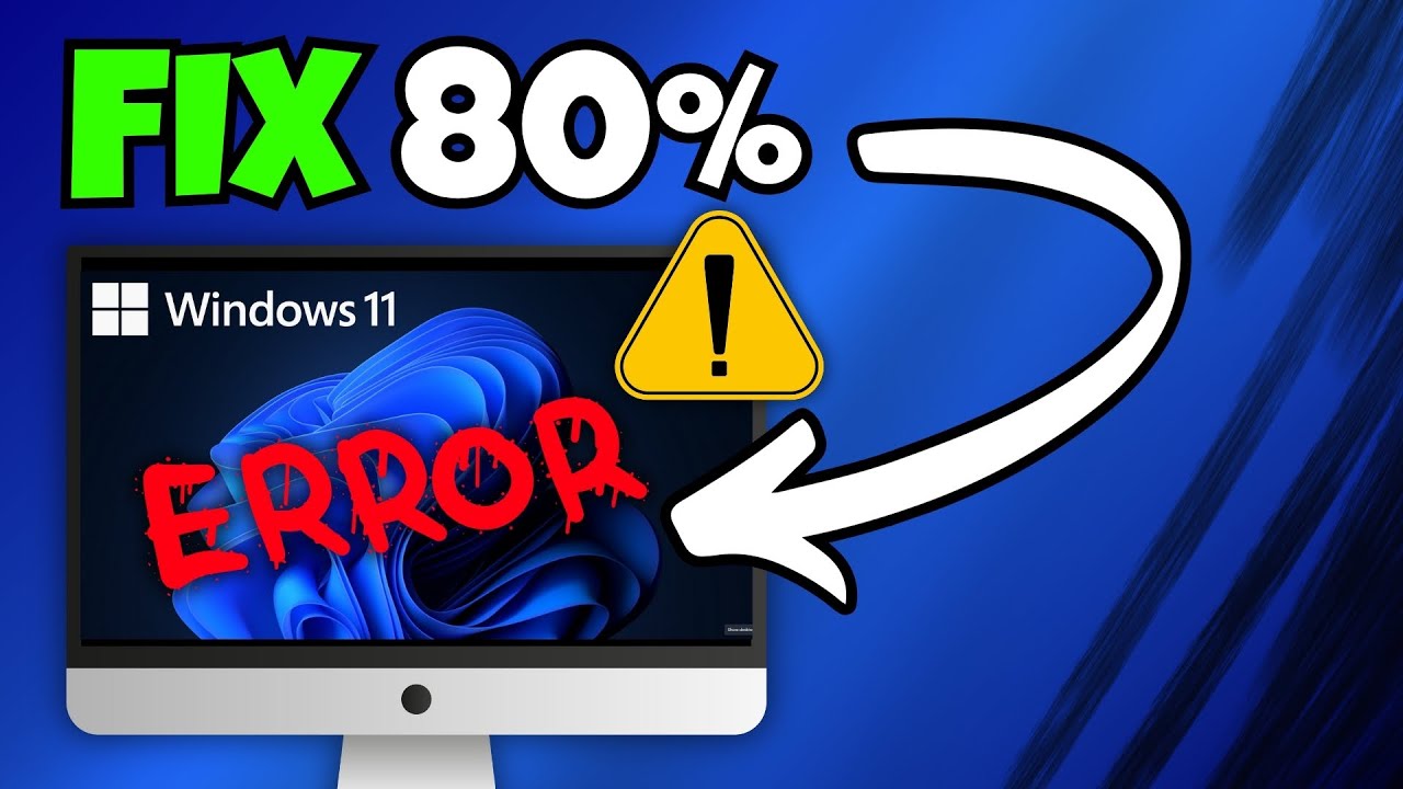 How To Fix 80% of All System Errors & Stuck Issues & Corrupted Files On ...