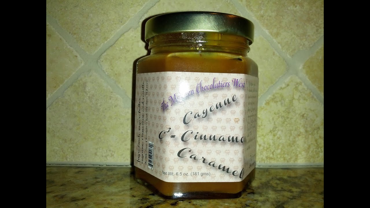 The Madison Chocolatiers West "C3 Cayenne Cinnamon Caramel" Sauce - YouTube