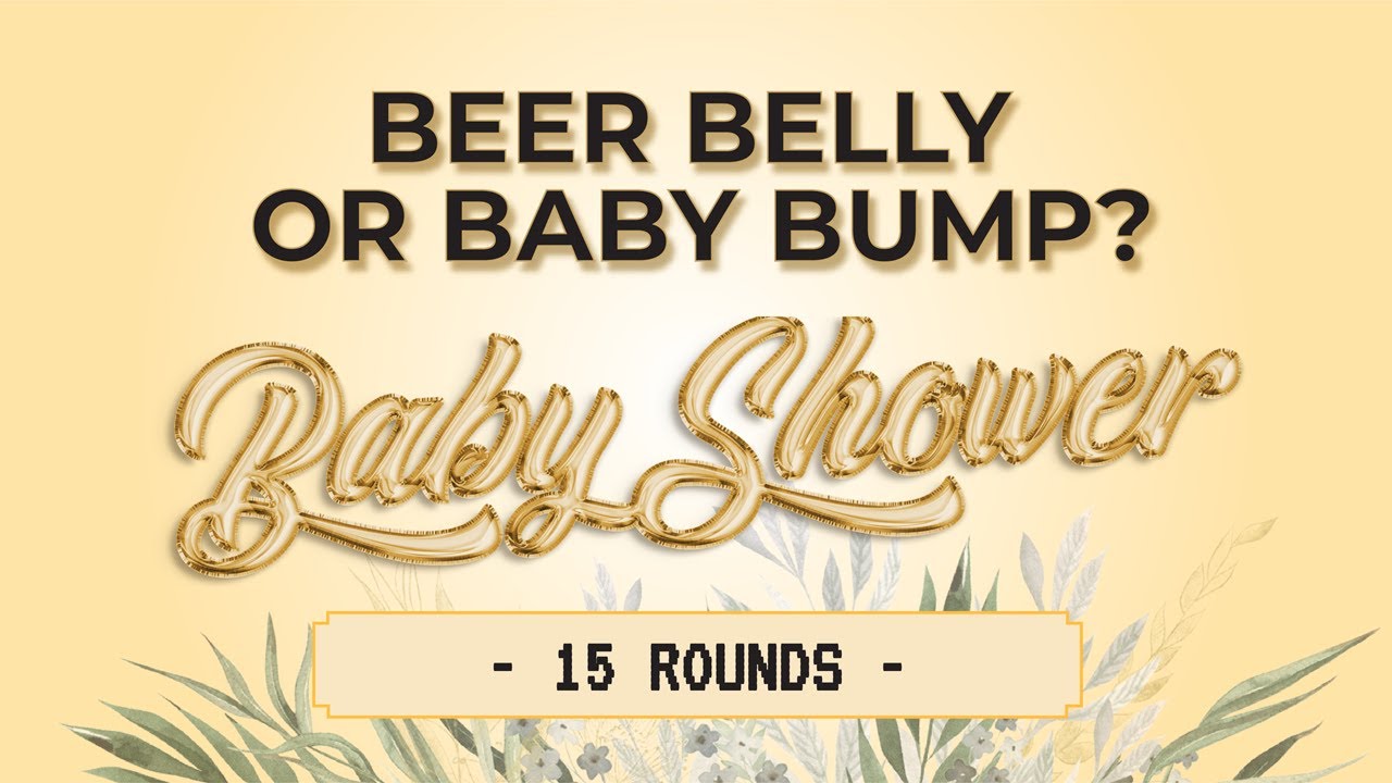 Beer Belly or Baby Bump - A Fun PowerPoint Quiz Game for your Virtual ...