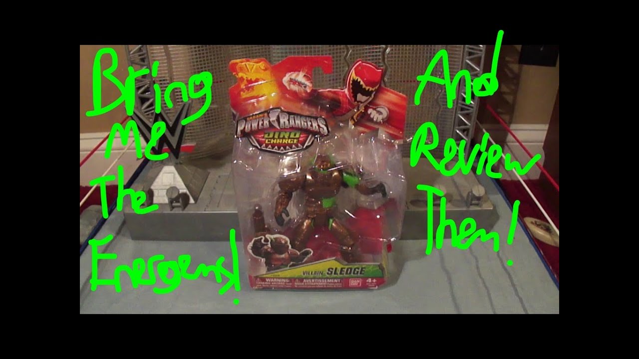 Power Rangers Stuff:Dino Charge-Villain Sledge 5in Action figure - YouTube