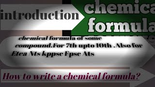 chemical formula//chemical formula of some compound//ho... | Doovi