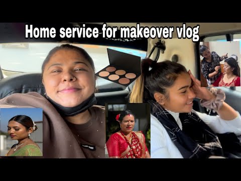 Home service for makeover ||Vlog||Asmita Neupane || - YouTube