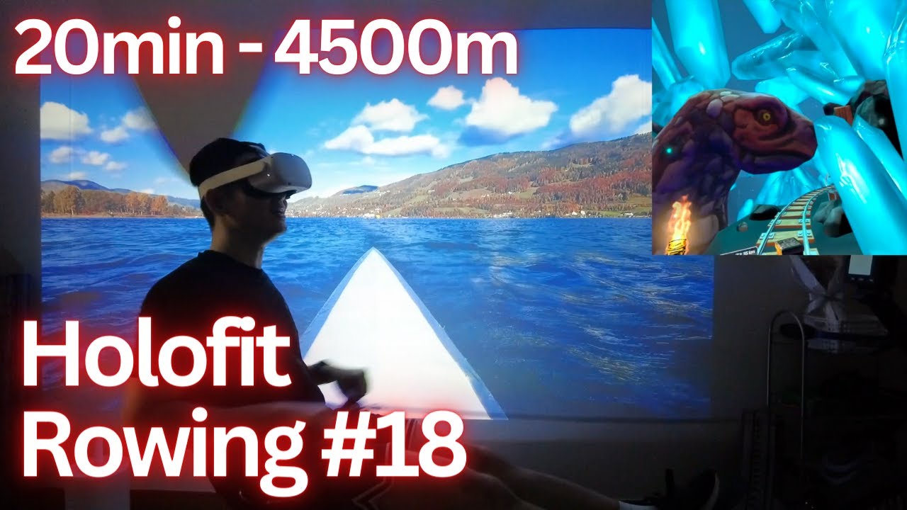 VR Rowing Machine 20min - 4500m | 로잉머신 홈트 VR - YouTube