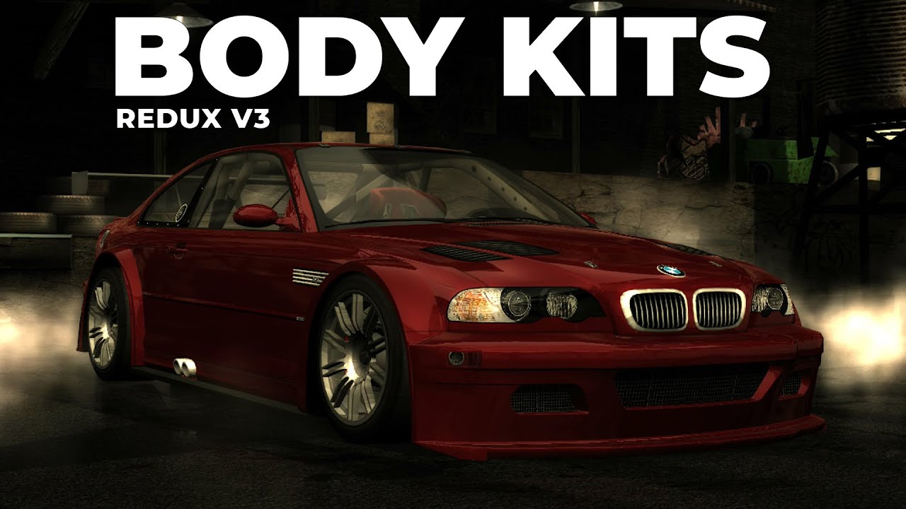 Need for Speed Most Wanted REDUX V3 - All Body Kits - YouTube