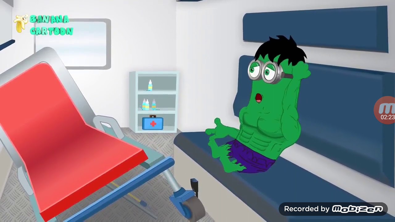 Banana Cartoon The Incredible Hulk - YouTube