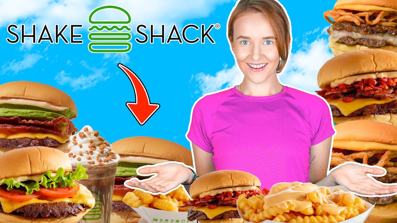I TRIED SHAKE SHACK FOR THE FIRST TIME (Best USA Fast Food?) - YouTube