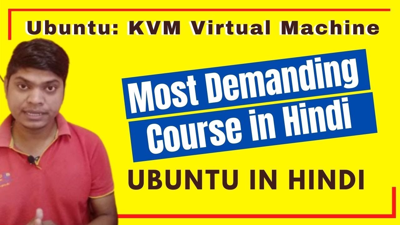 How To Install Kvm On Ubuntu 2004 Install Qemu And Virt Manager Using Terminal In Hindi Youtube