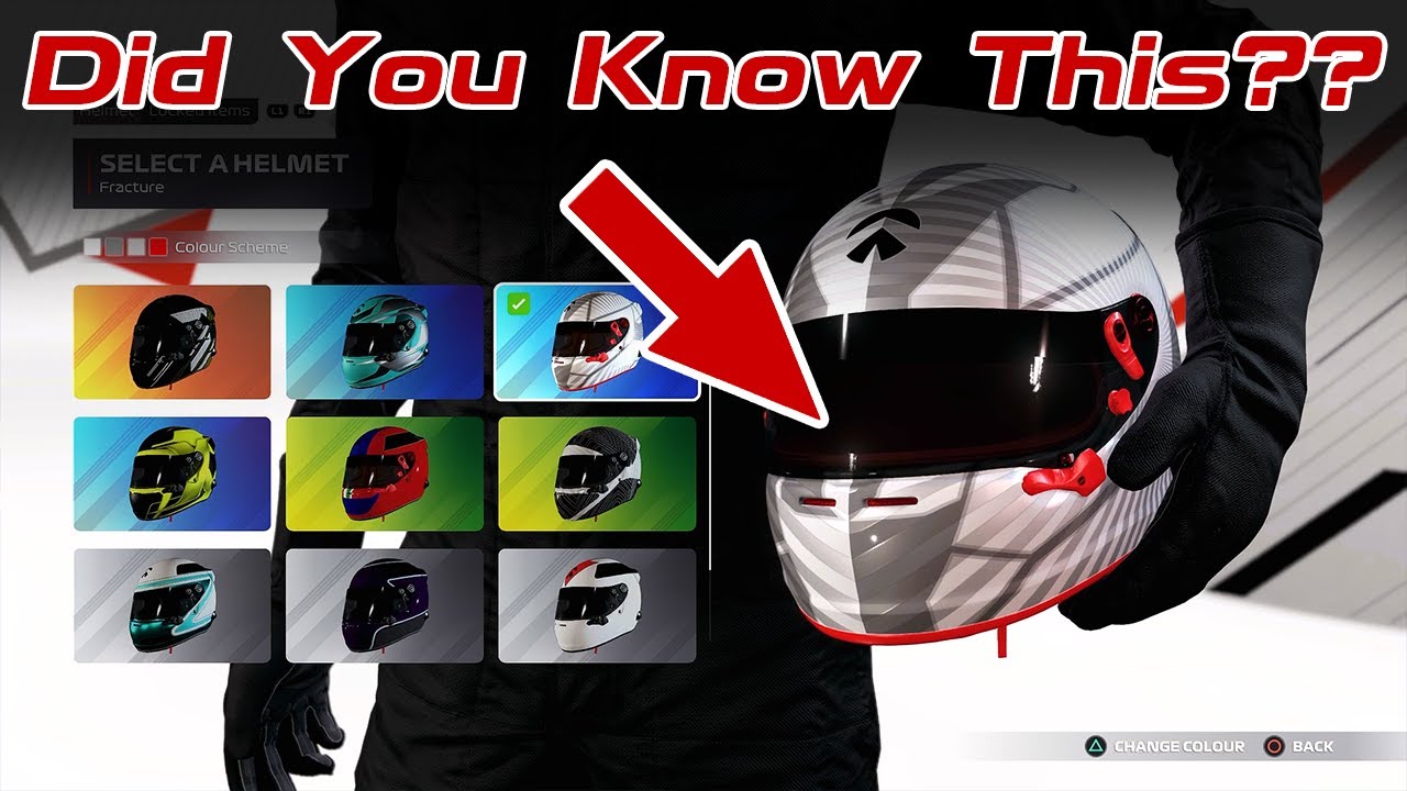 Change the Colour of the Inside of your Helmet in F1 2021 😲😲 - YouTube