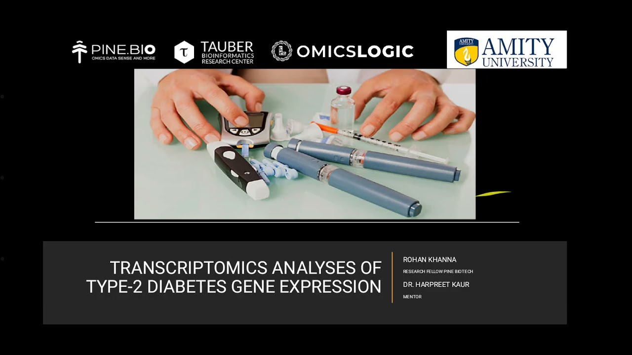 TRANSCRIPTOMICS ANALYSES OF TYPE-2 DIABETES GENE EXPRESSION - YouTube