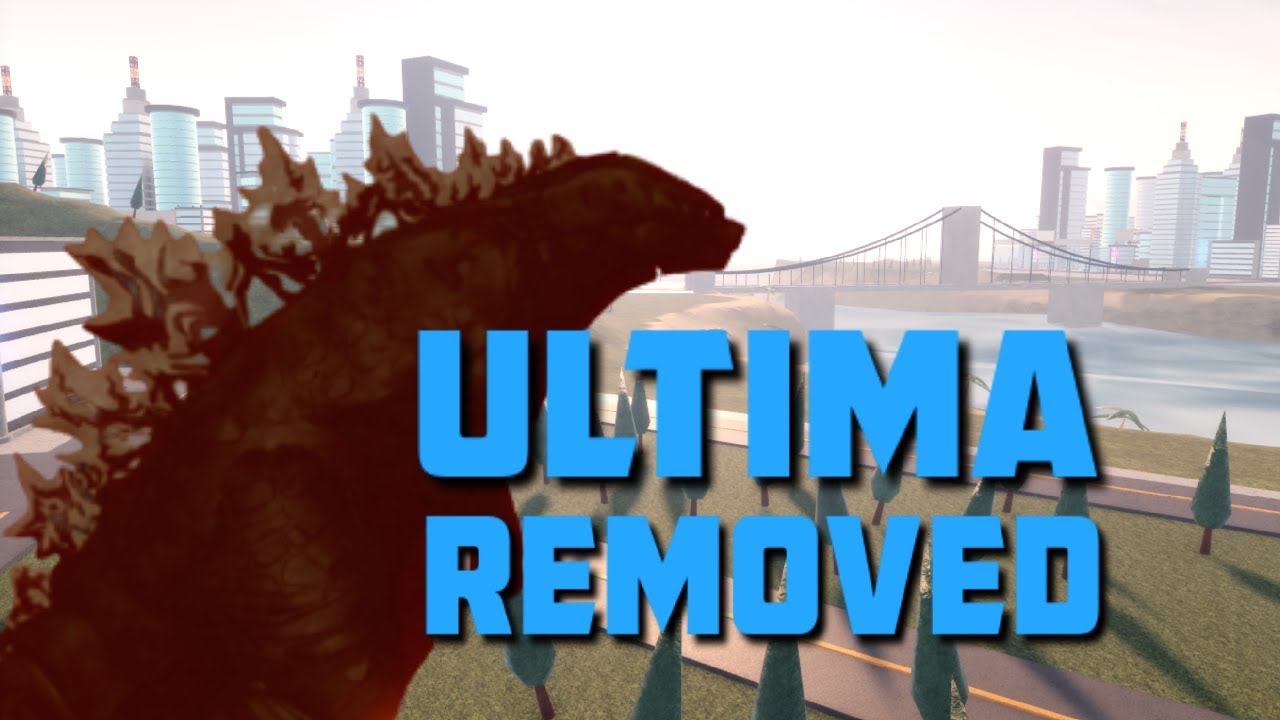 Godzilla Ultima was "Removed" from Roblox Kaiju Universe - YouTube