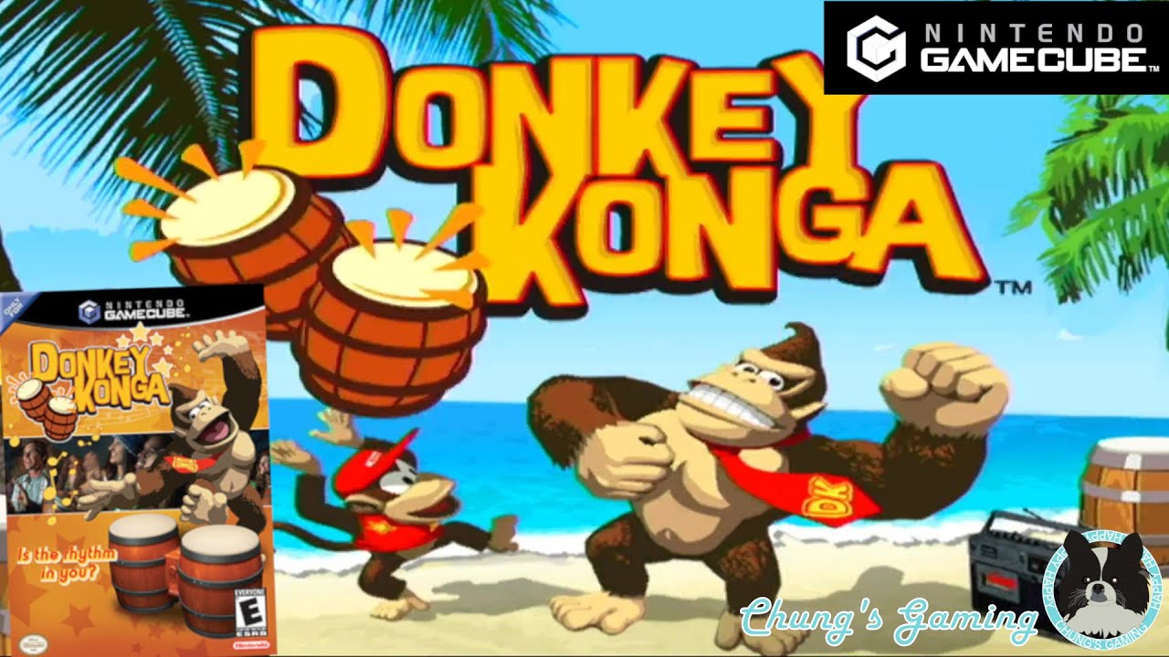 【伴你成長系列】[GC][Donkey Konga 美版][#00] Ape Aracde - YouTube