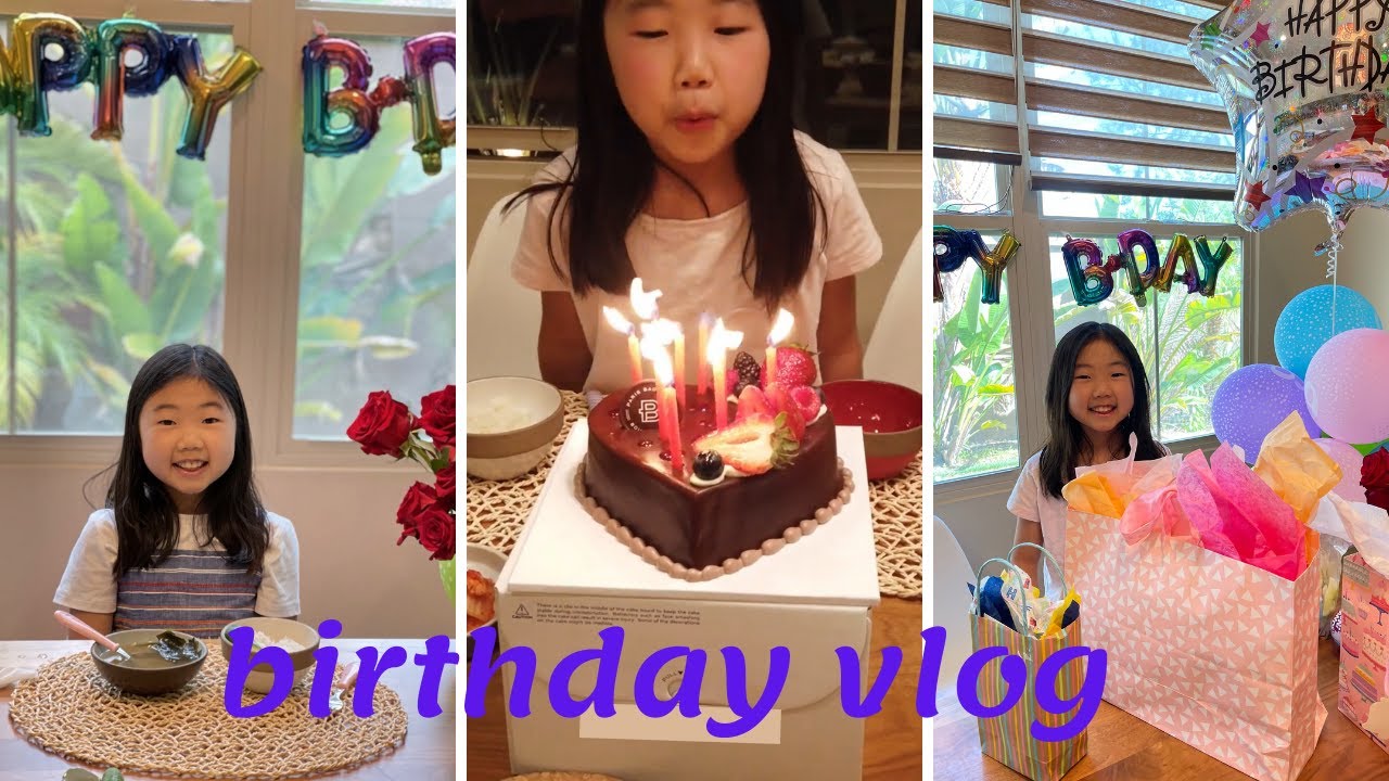 MY 9TH BIRTHDAY VLOG | Kate Koo - YouTube