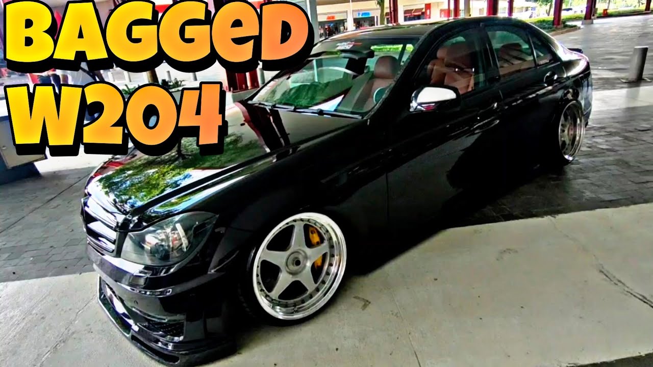 🔴 MERCEDESBENZ W204 MODIFIKASI | BAGGED LIFE STYLE - YouTube