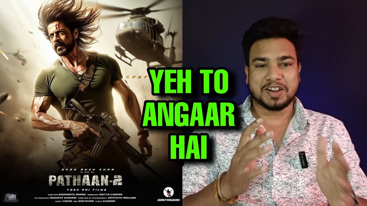 Pathaan 2 First Look Poster | ShahRukh Khan Pathaan 2 Movie Poster # ...