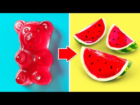 🍉 Watermelon Fun! Easy Hacks & Yummy Treats  🍰🏠✨