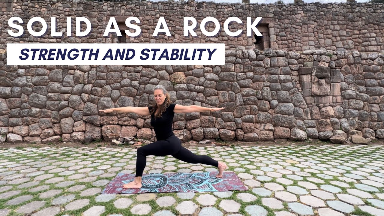 Solid as a Rock (strengthen your core to ensure you go through life with a solid foundation ...