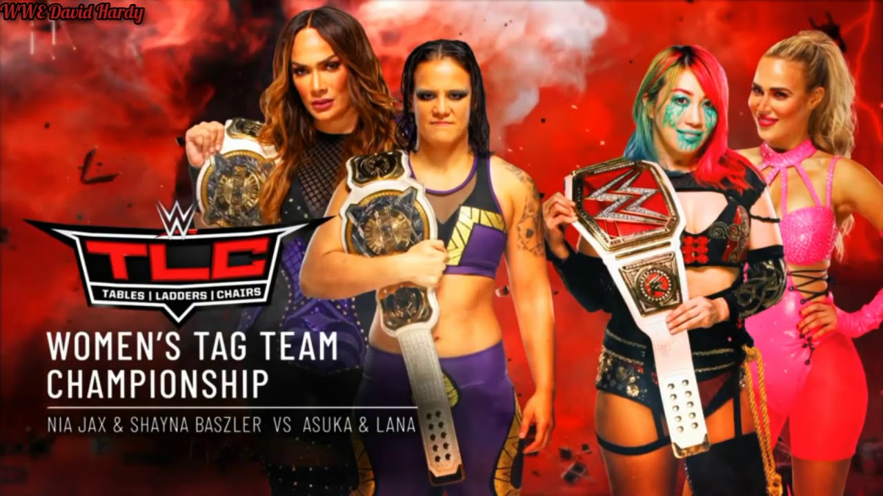 WWE TLC 2020 Nia Jax & Shayna Baszler vs Asuka & Lana Official Match ...