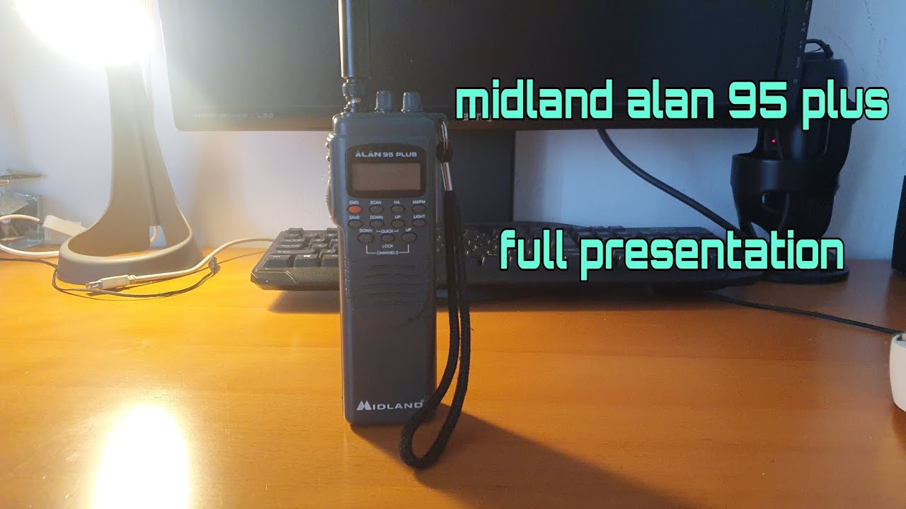 Midland alan 95 plus full presentation - YouTube