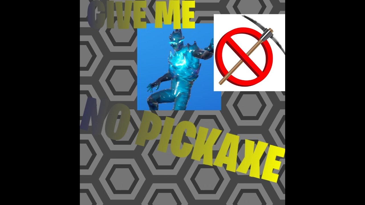 NO PICKAXE CHALLENGE (FORTNITE BATTLE ROYALE) - YouTube