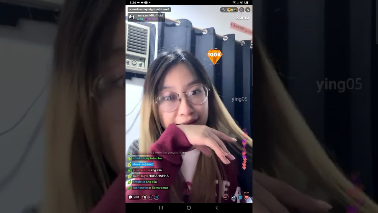 MNL48 JAMIE on KUMU LIVE 💎December 1, 2021💎 - YouTube