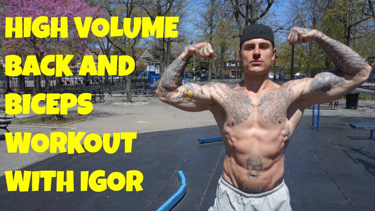 High-Volume Back & Biceps Workout - Igor | That's Good Money - YouTube