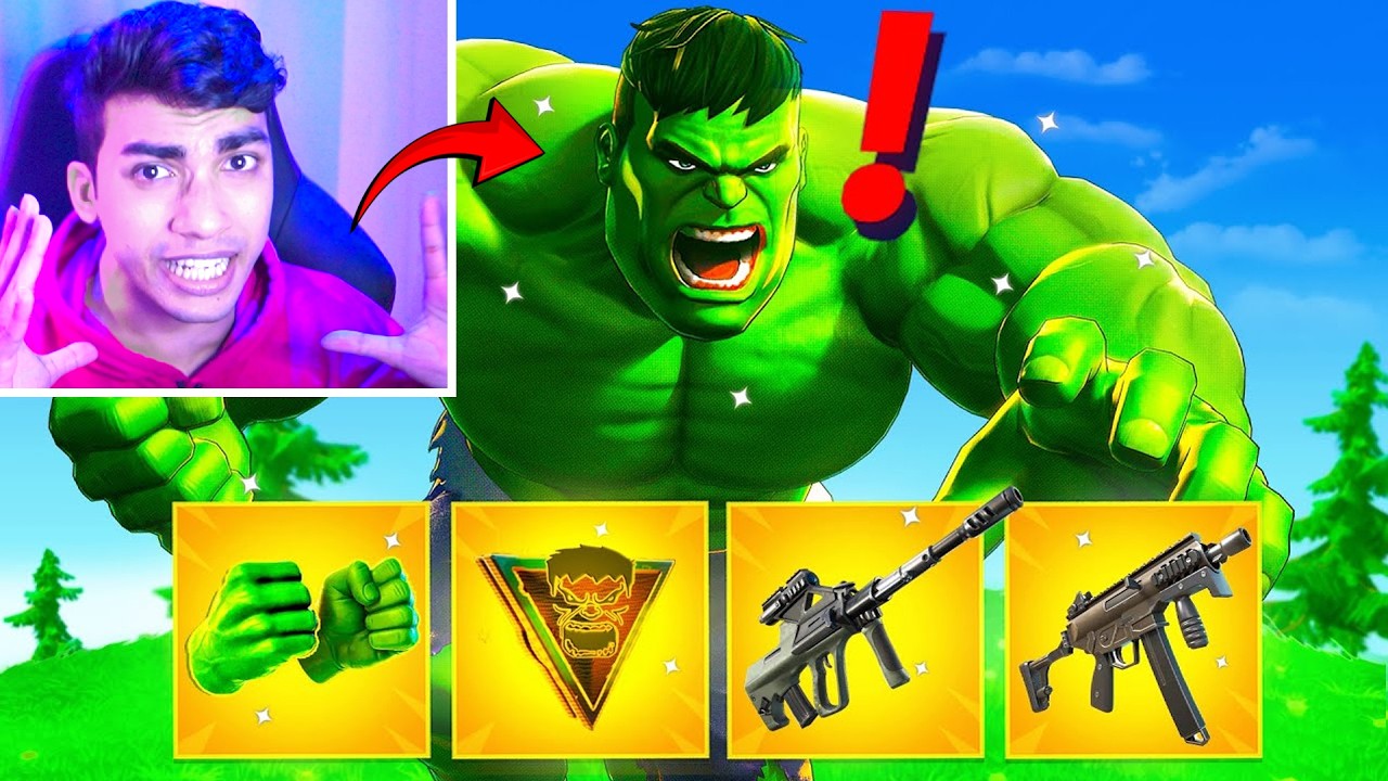NEW Hulk Boss in Fortnite Season 2 - YouTube