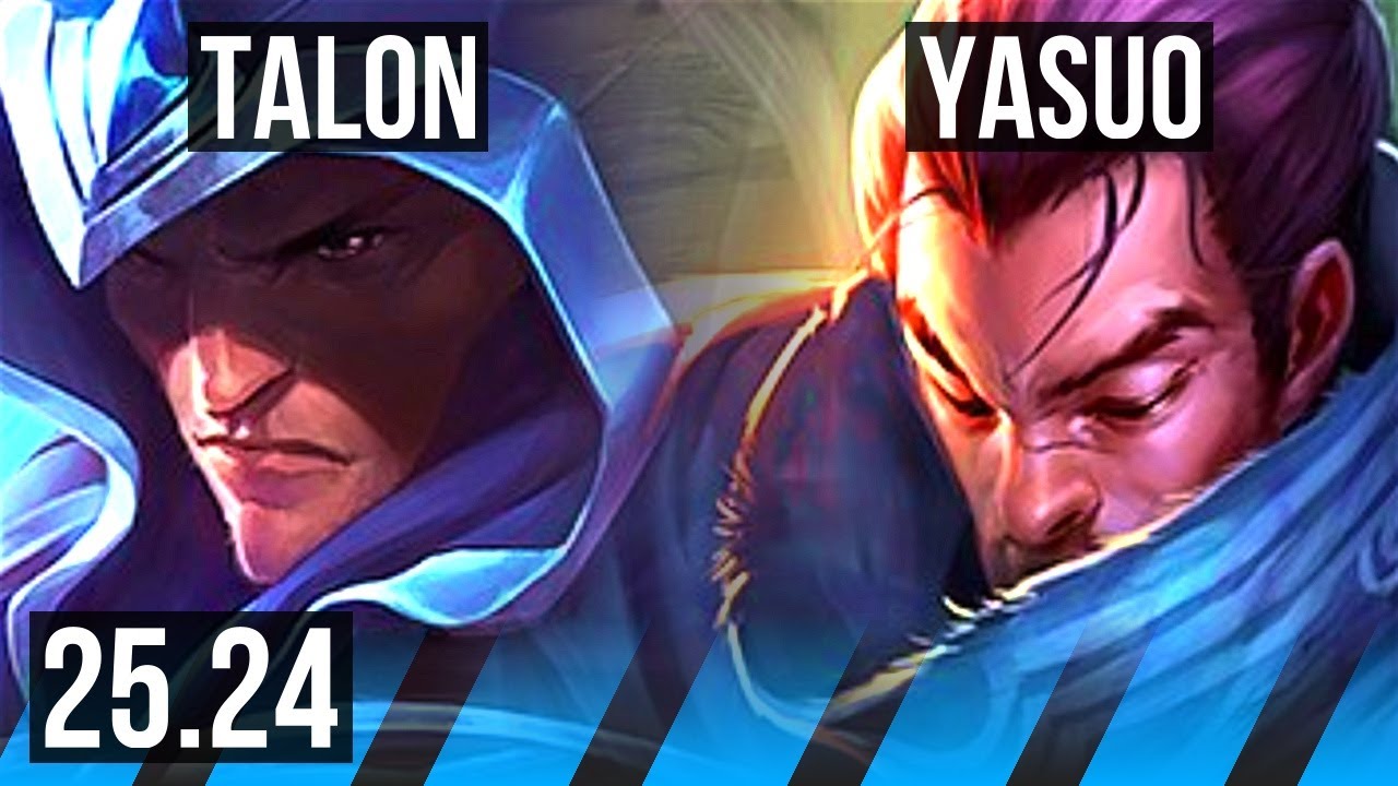TALON vs YASUO (MID) | KR Master | 25.24 - YouTube