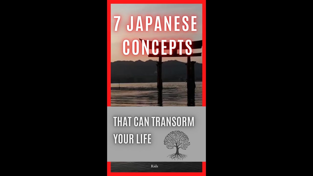 7 Japanese concepts that will transform your life - Ikigai, Shikita Ga ...