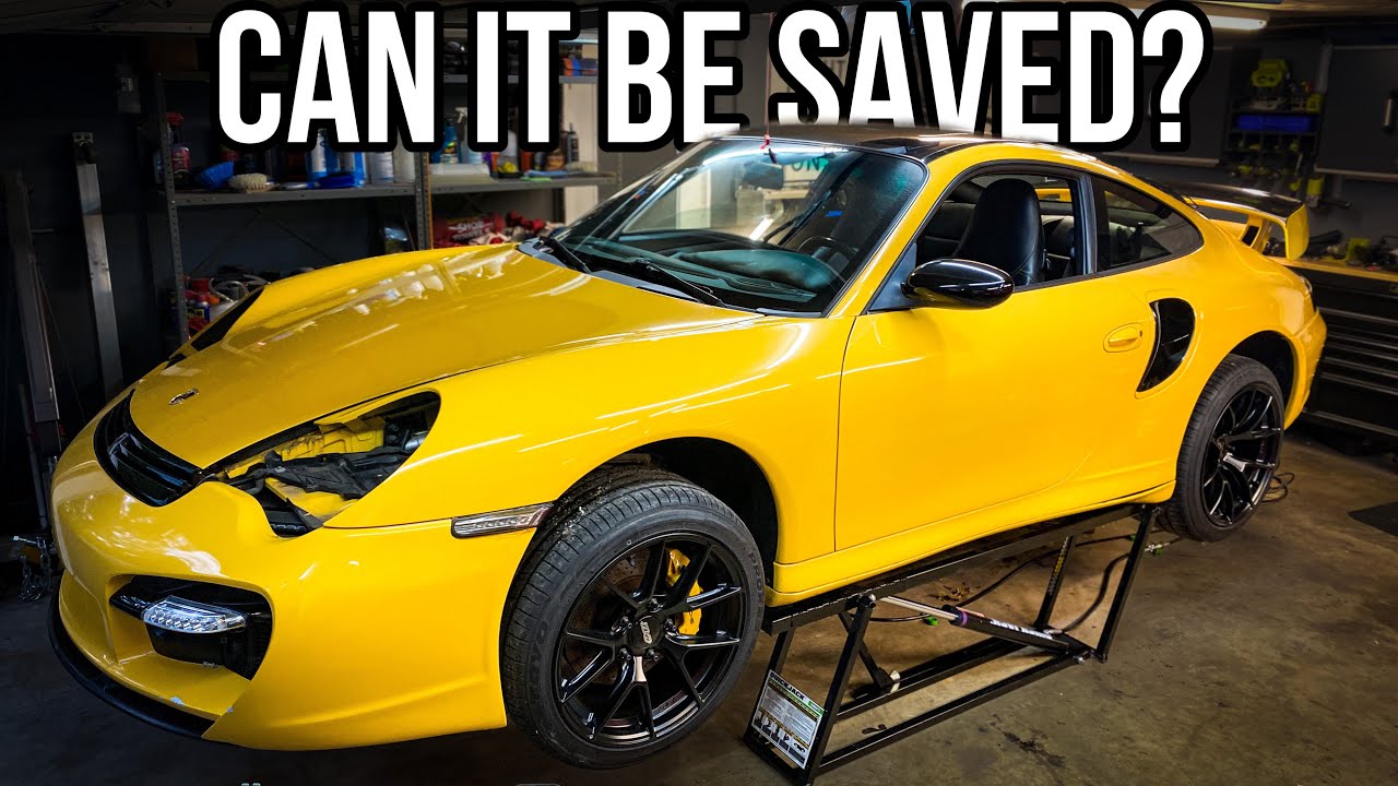 Rebuilding a Trashed, 150k mile Porsche 996 Turbo - It's a MESS! - YouTube